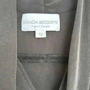 Brenda Beddome | Dresses | New Brenda Beddome Elegant Black Sleeveless ...